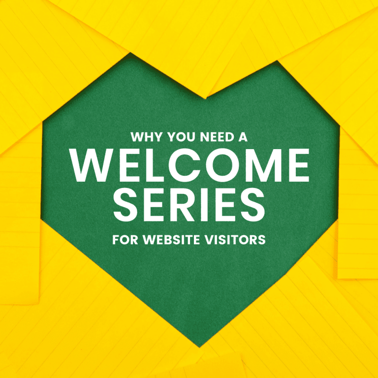 Why You Need a Welcome Series for Website Subscribers | Caroline Sumners
